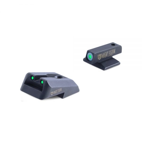 NIGHT FISION PERFECT DOT TRITIUM NIGHT SIGHTS FOR NOVAK CUT 1911 ...